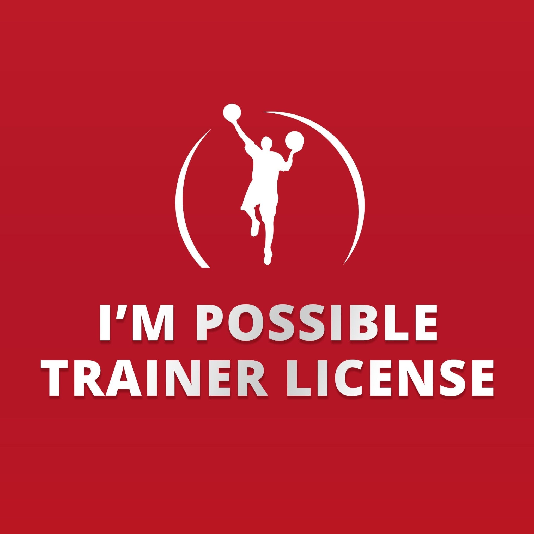 I'm Possible Trainer License – Im Possible Training Store